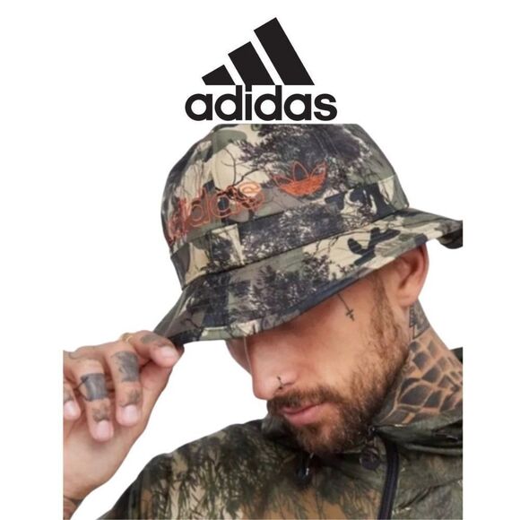 adidas | Accessories | Adidas Originals Mens Green Canvascamo Tree ...